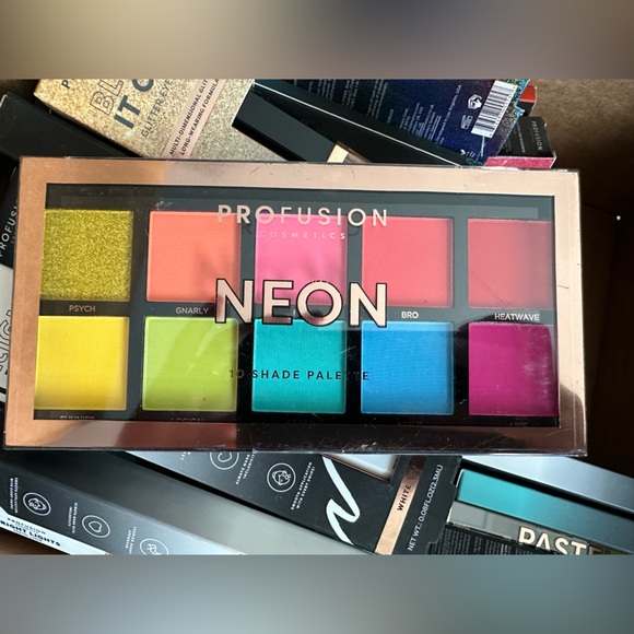 Profusion Cosmetics | Makeup | Neon Shade Palette | Poshmark
